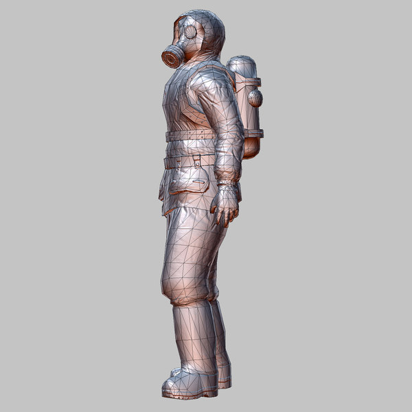 3d exterminator character model