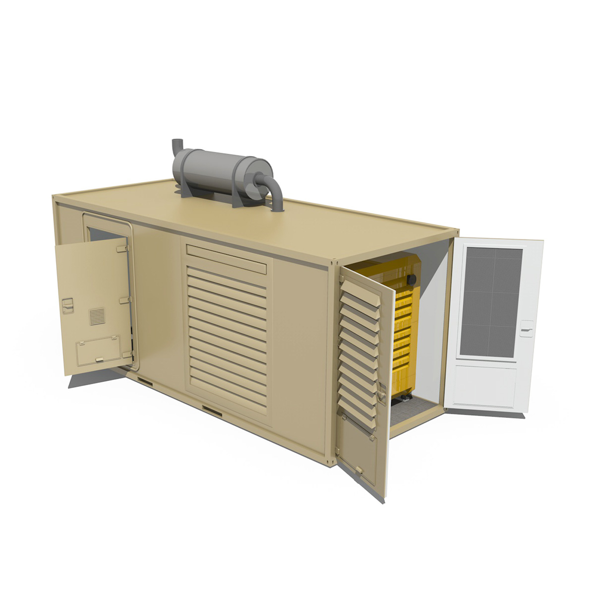 3ds 20ft generator container version