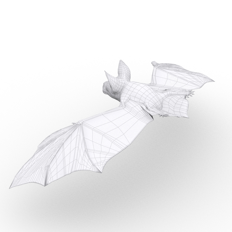 3d max vampire bat animations