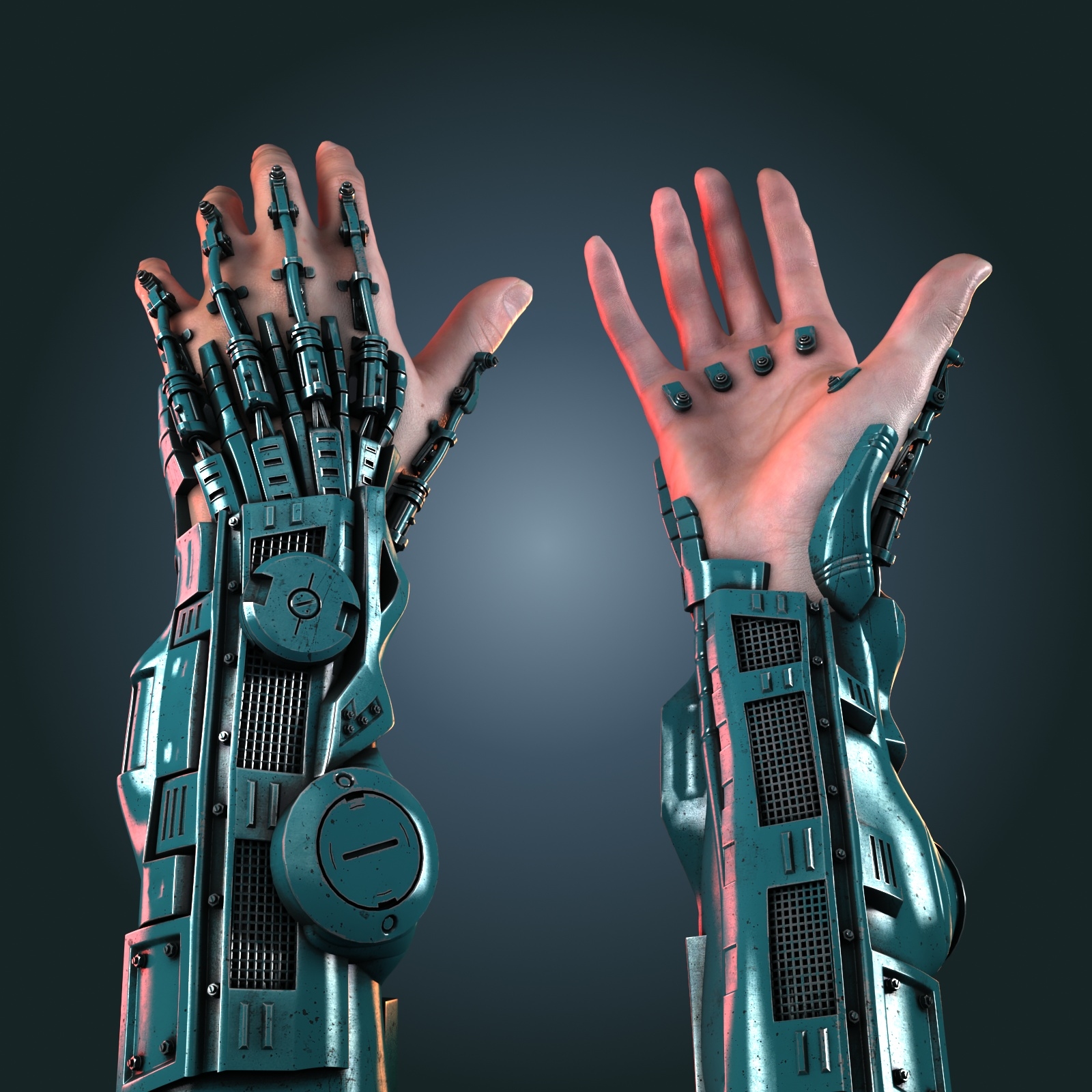 3d bionic hand model