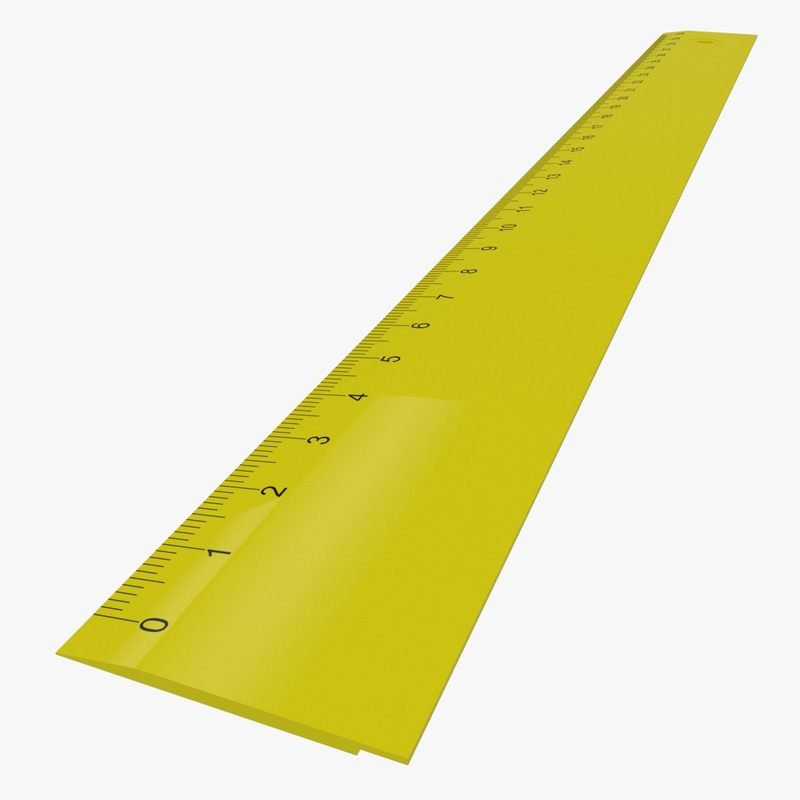 3d model measuring scale range