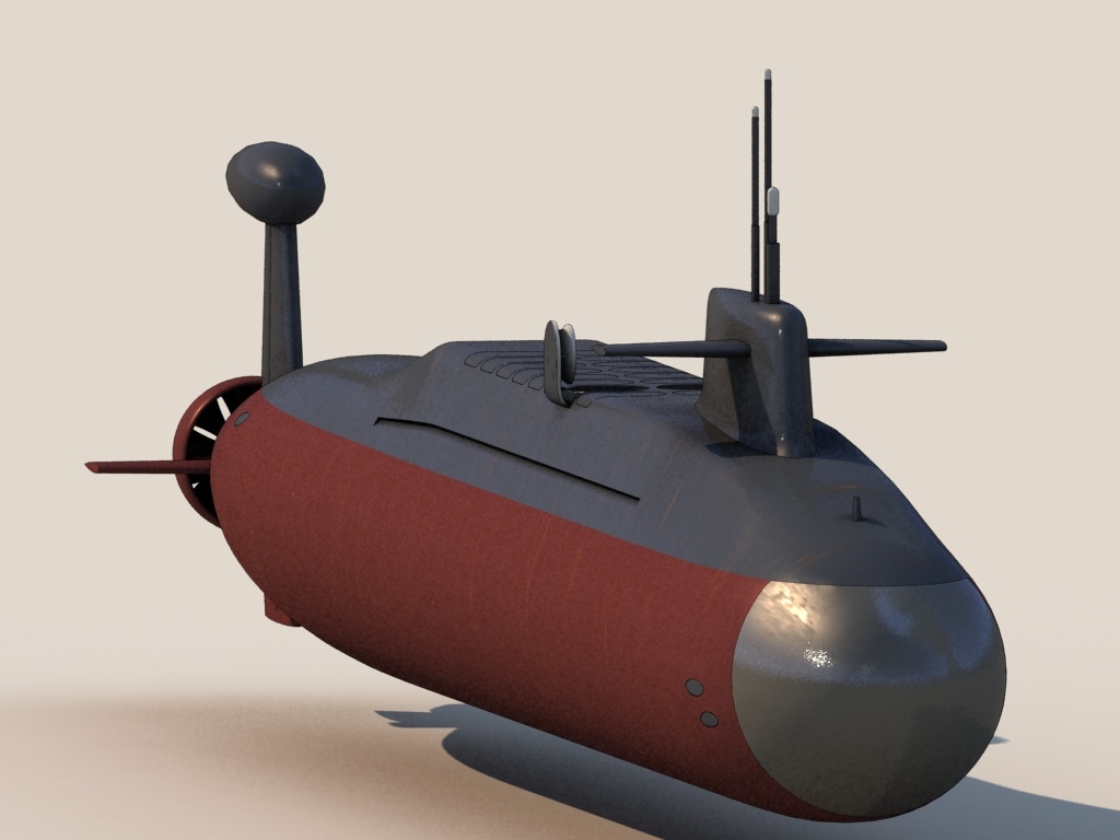 Submarine 3D Models for Download | TurboSquid