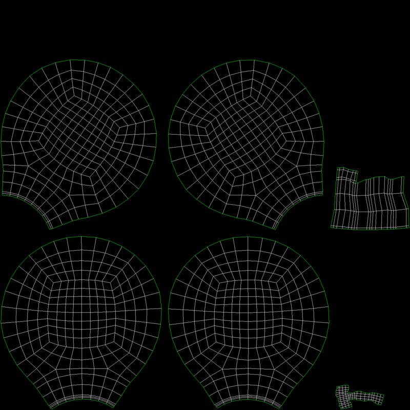 3d string lights 02 model
