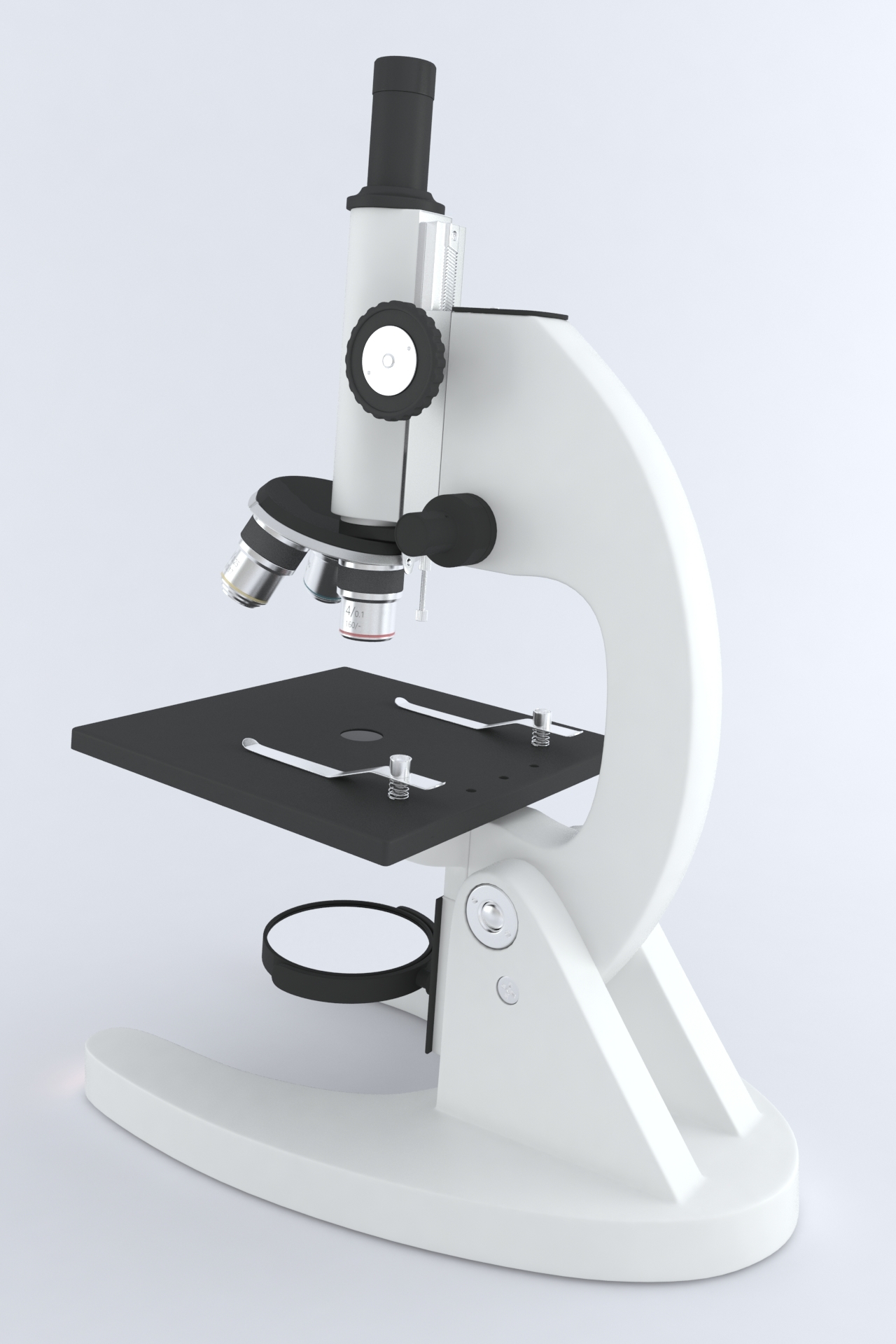 3d microscope micro model