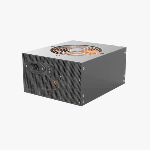 computer power supply 3d model