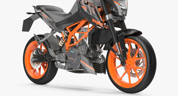 Motocicleta KTM Duke 390 2016 Modelo 3D - TurboSquid 1075010