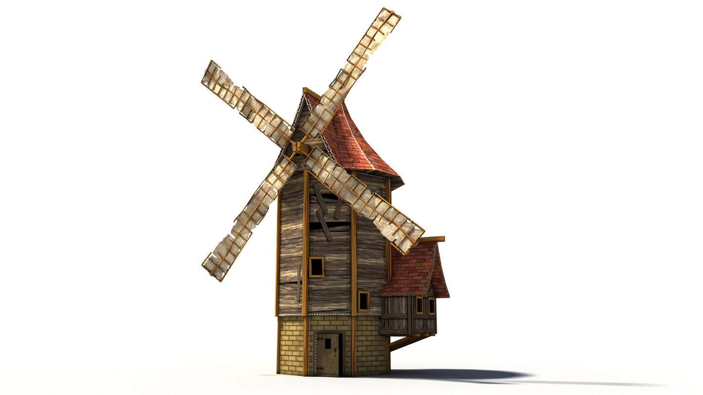 cartoon windmill max