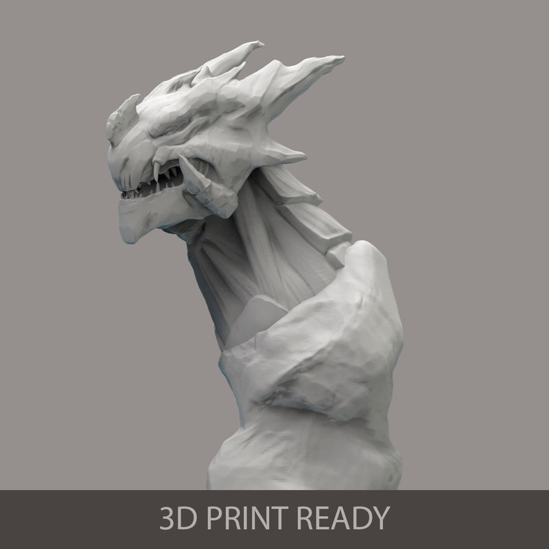 free dragon 3d model