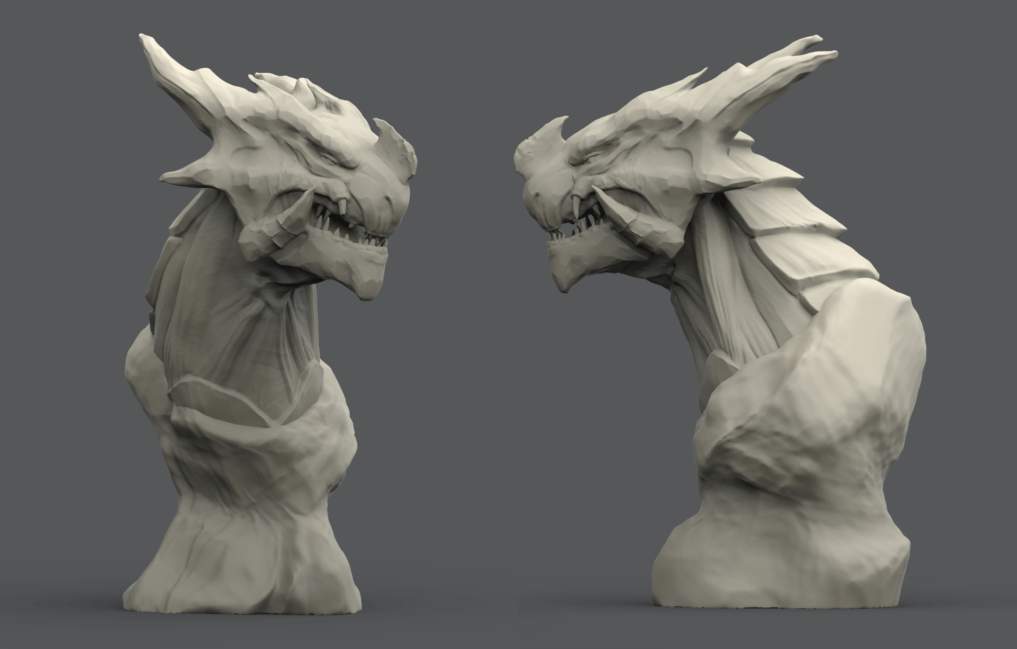 free dragon 3d model