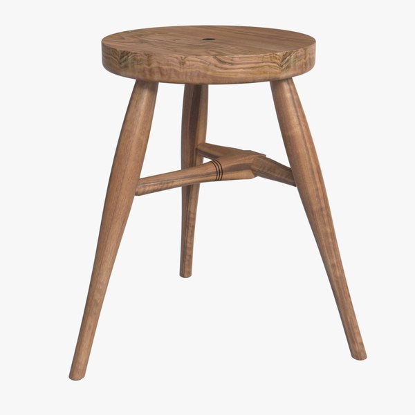 bddw milking stool 3d model