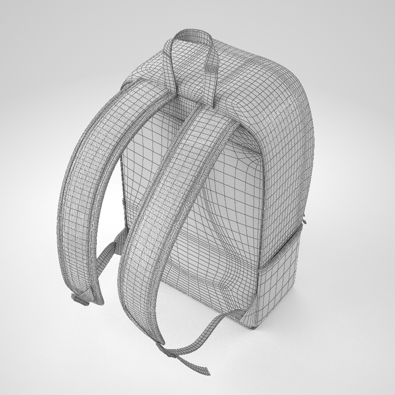 backpack 3d model