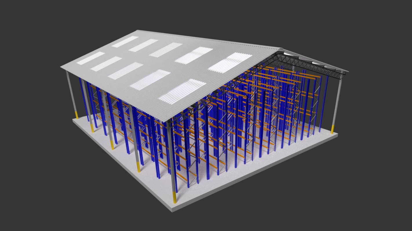 3d warehouse shelves stl