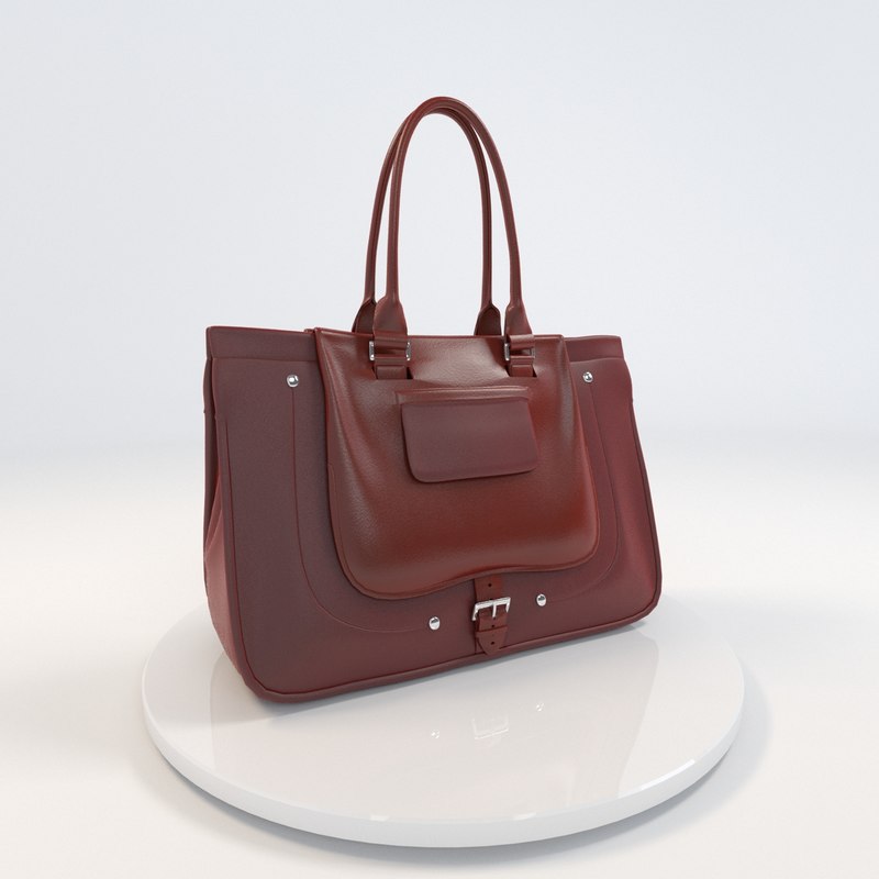 3d handbag purse