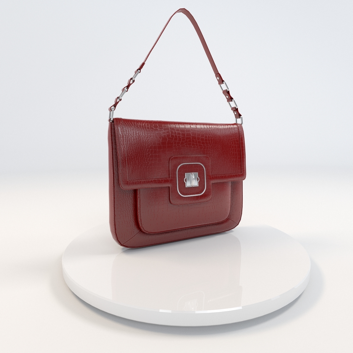handbag purse 3d model