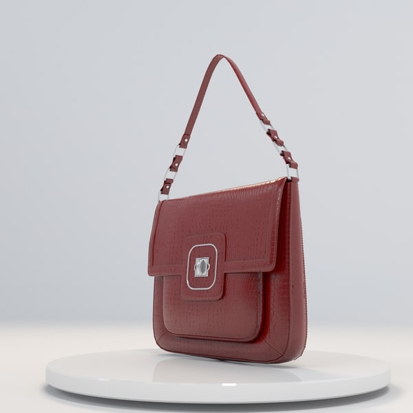 handbag purse 3d model