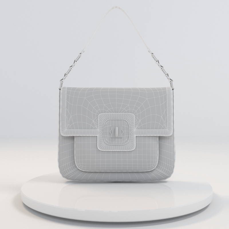 handbag purse 3d model