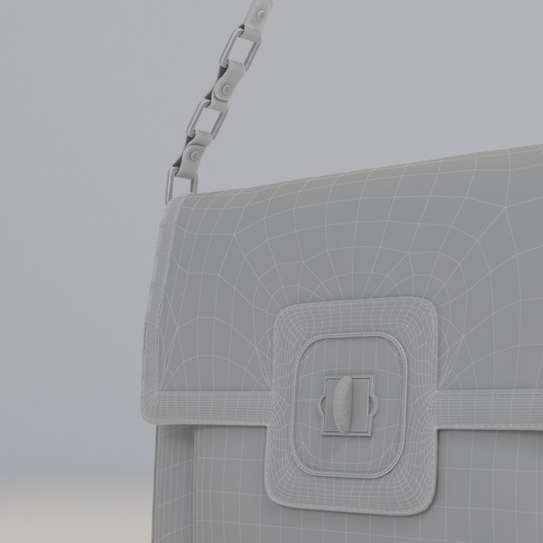 handbag purse 3d model