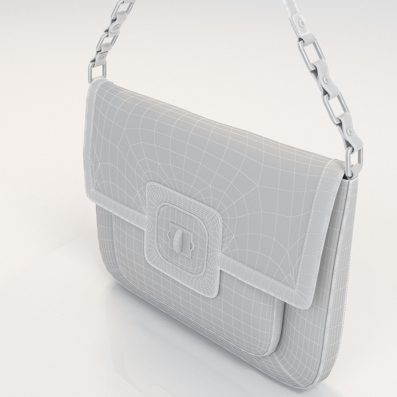 handbag purse 3d model