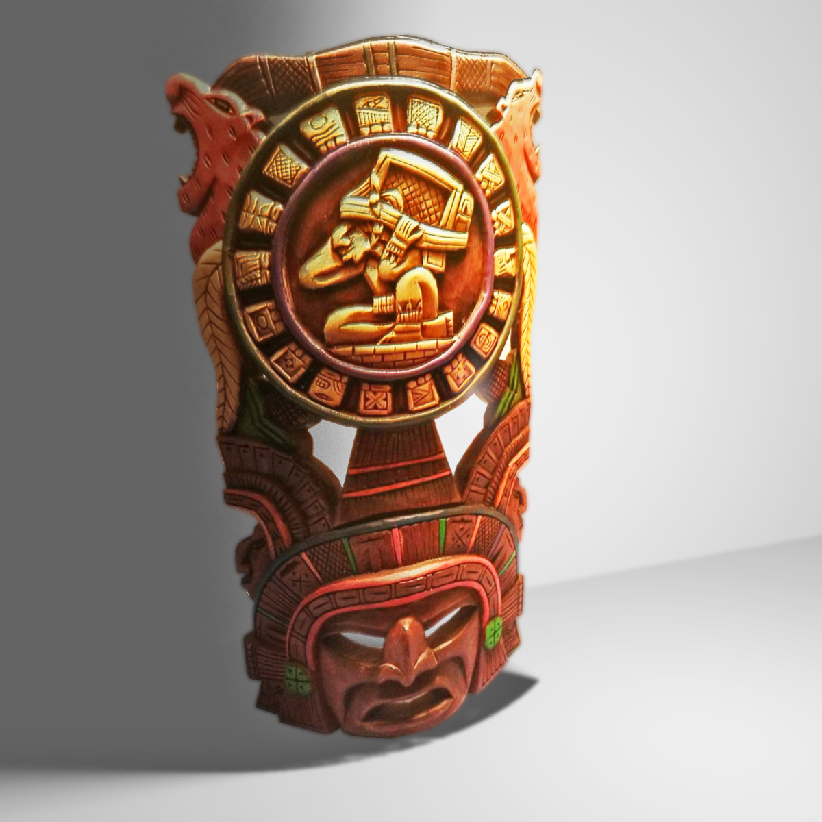 3d aztec mask model