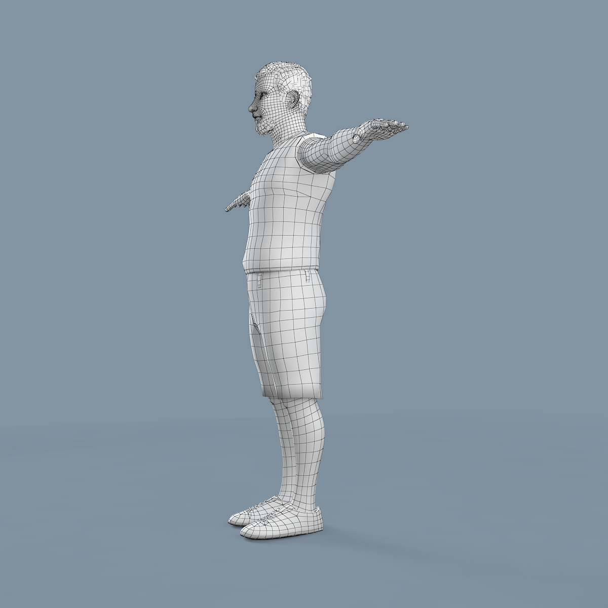 fbx young man character