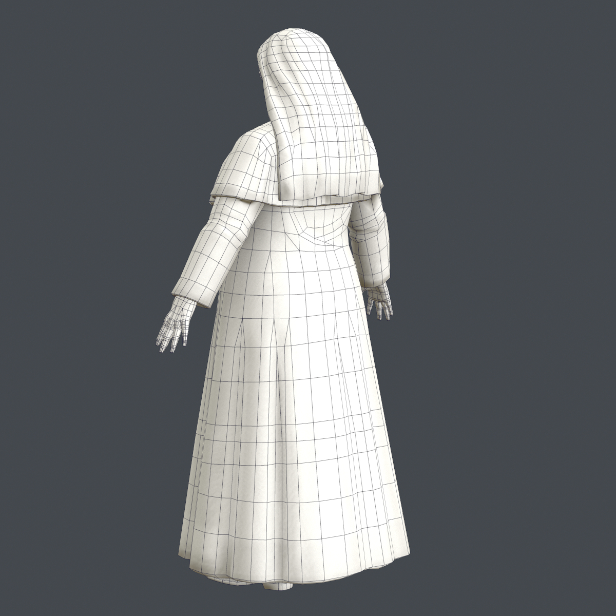 3d nun sister