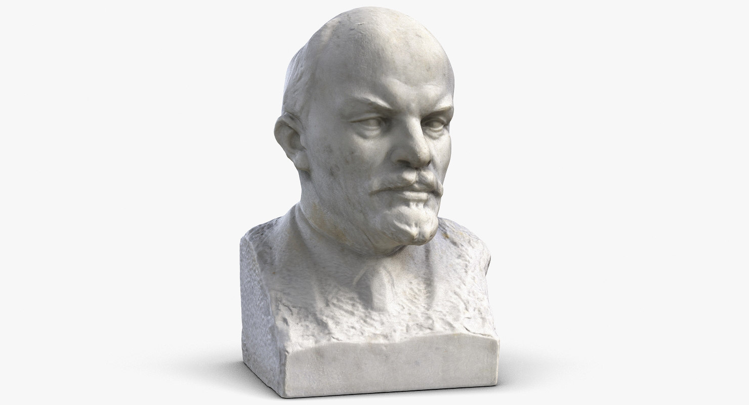 vladimir lenin bust 3ds