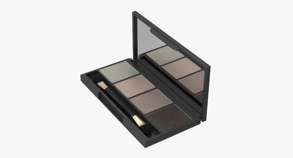 eyeshadow compact 3d max