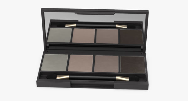 eyeshadow compact 3d max