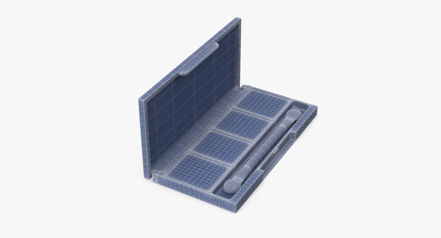 eyeshadow compact 3d max