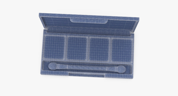 eyeshadow compact 3d max