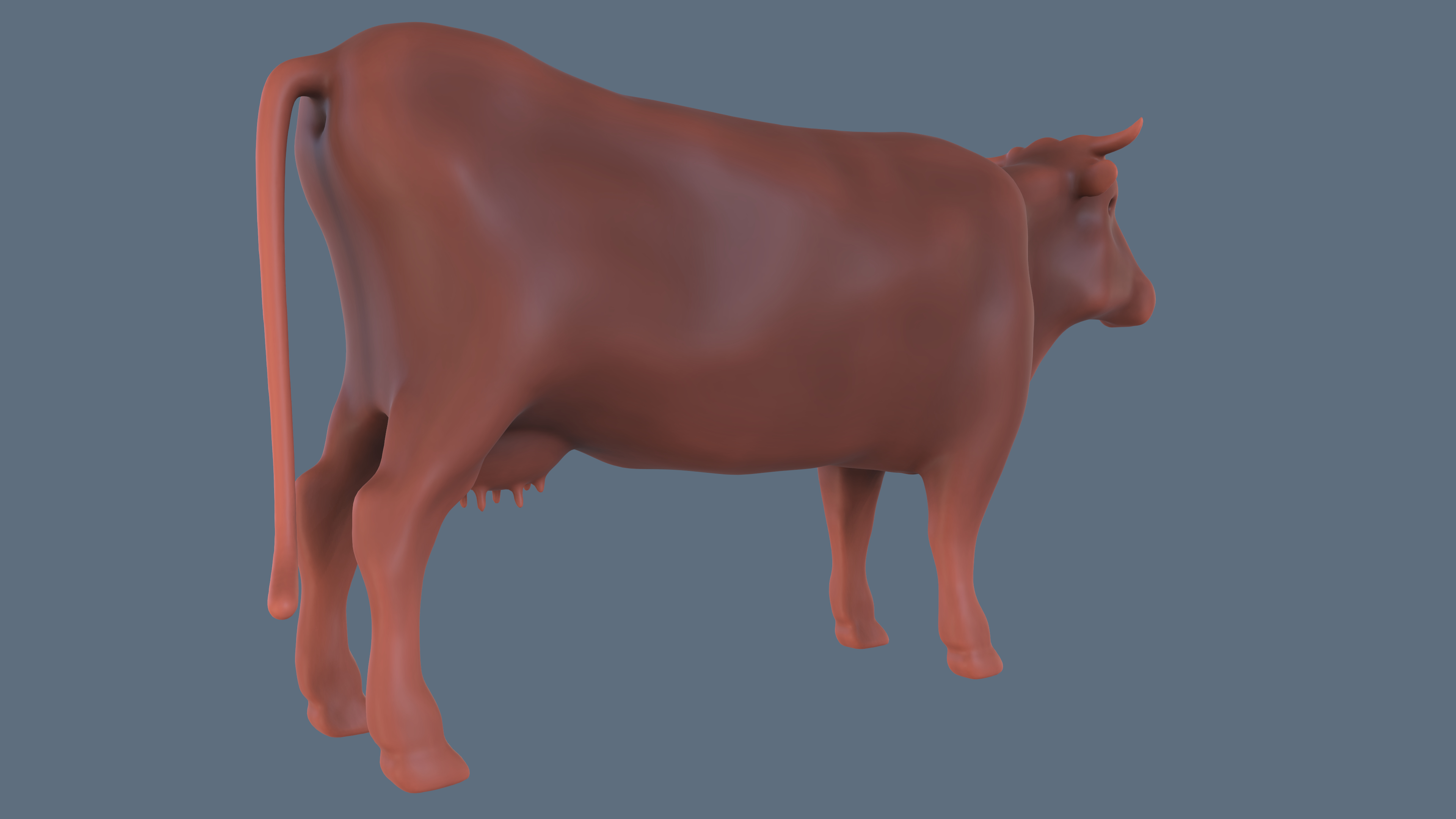 cow 3d model