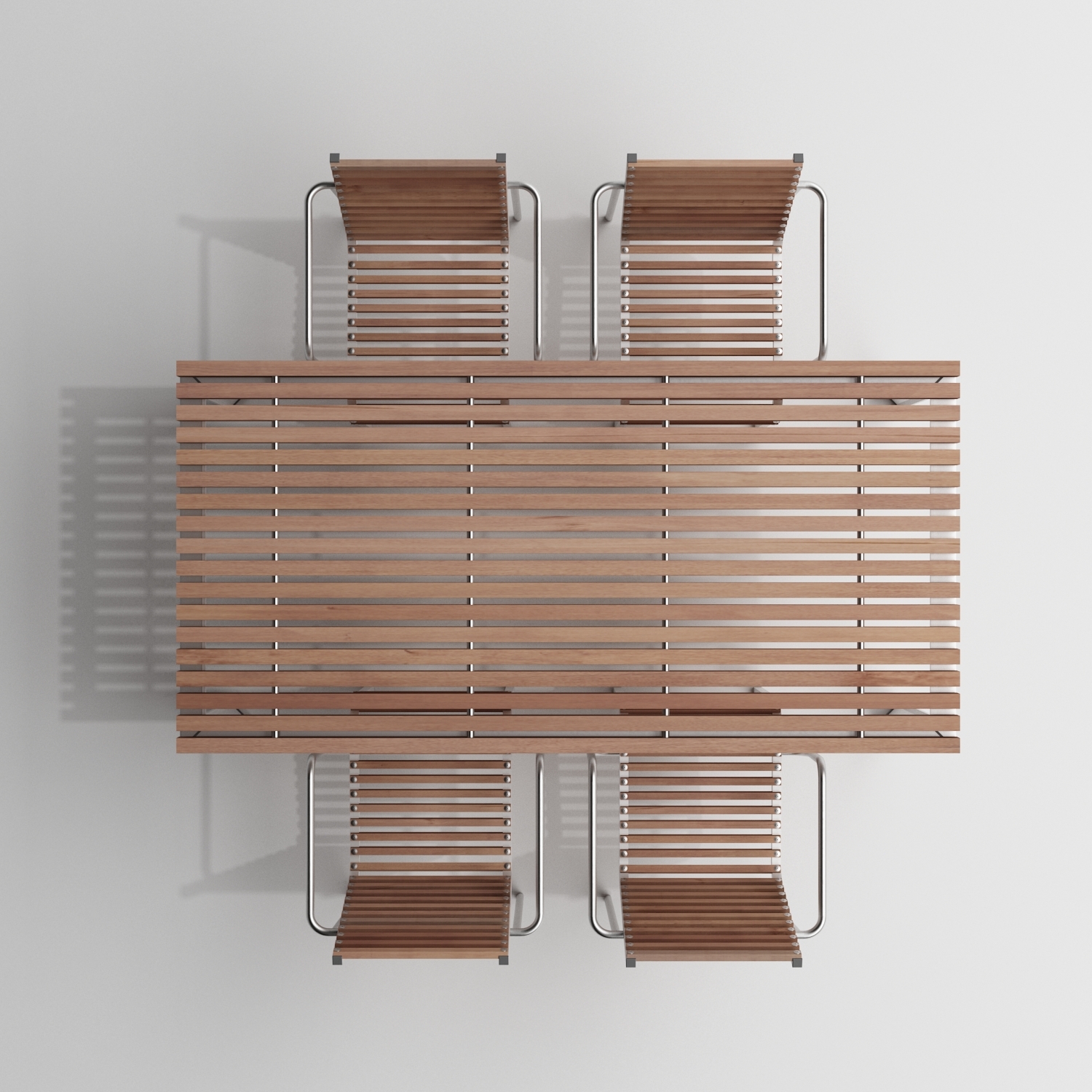 extremis extempore garden table 3d model