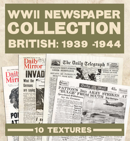 Texture JPEG WWII News papers