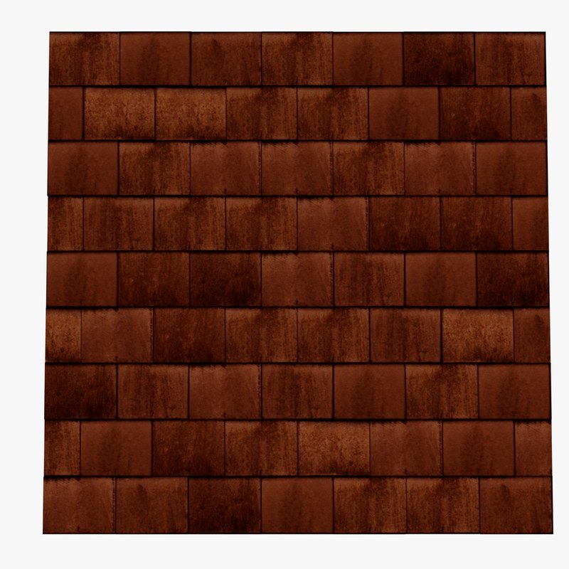 3d roof constructed objects model