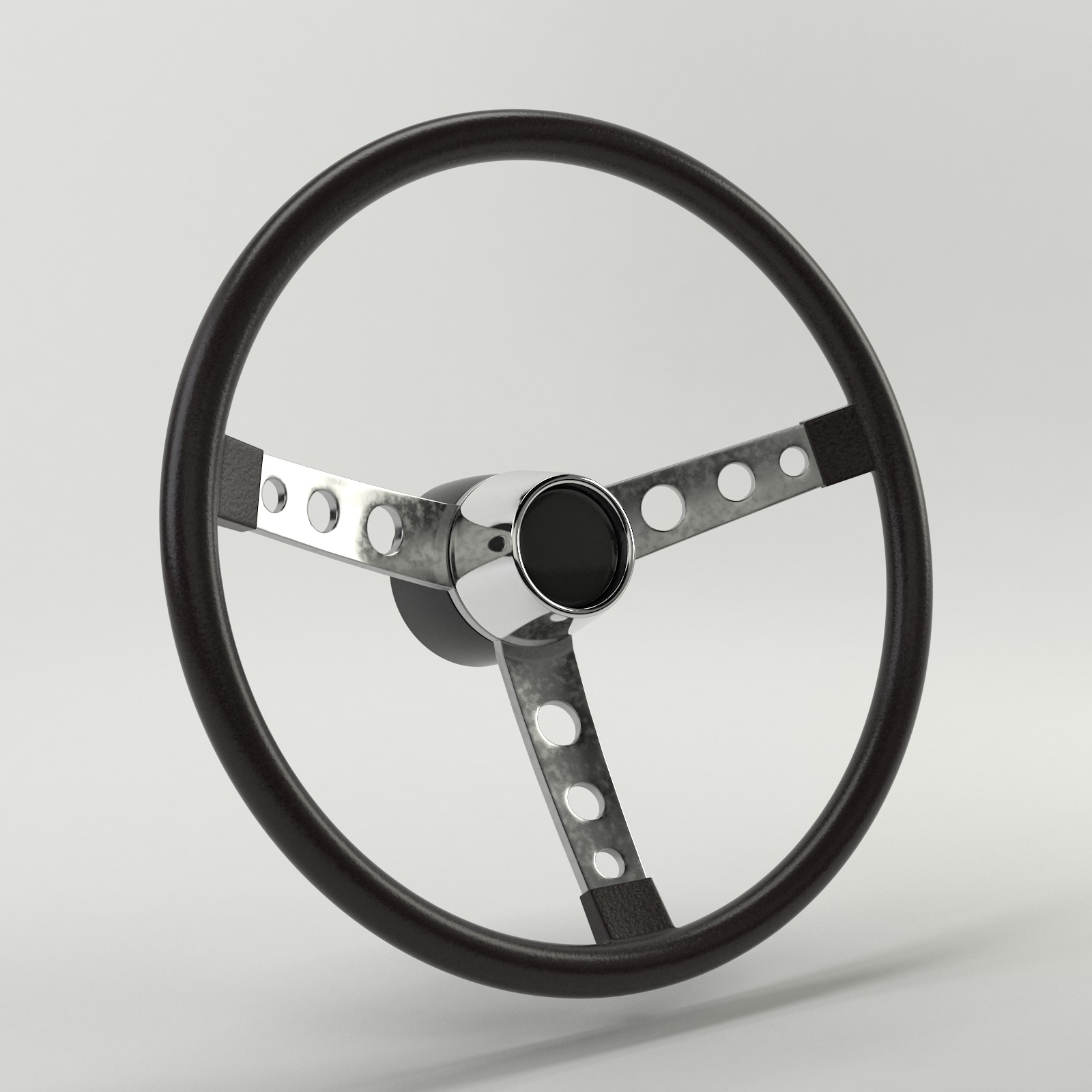 steering wheel car materials 3d model