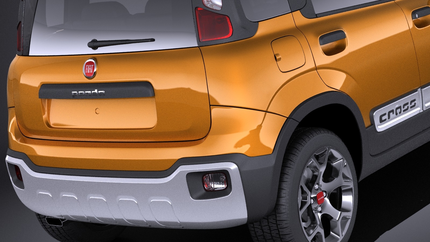 fiat panda cross 3d 3ds