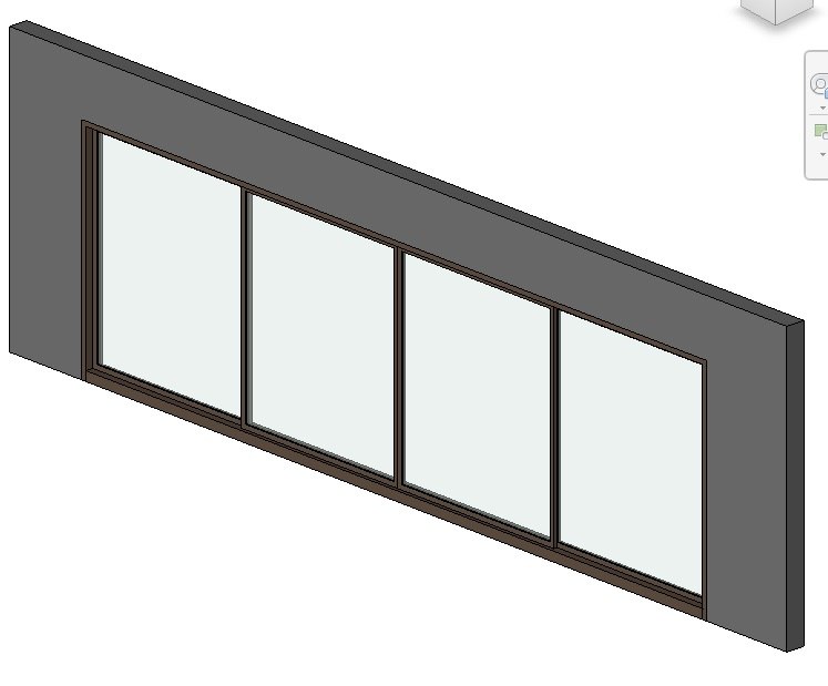 3 Panel Sliding Glass Door Revit - Glass Designs
