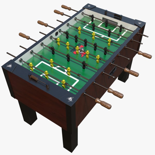 Foosball 3D Models for Download | TurboSquid