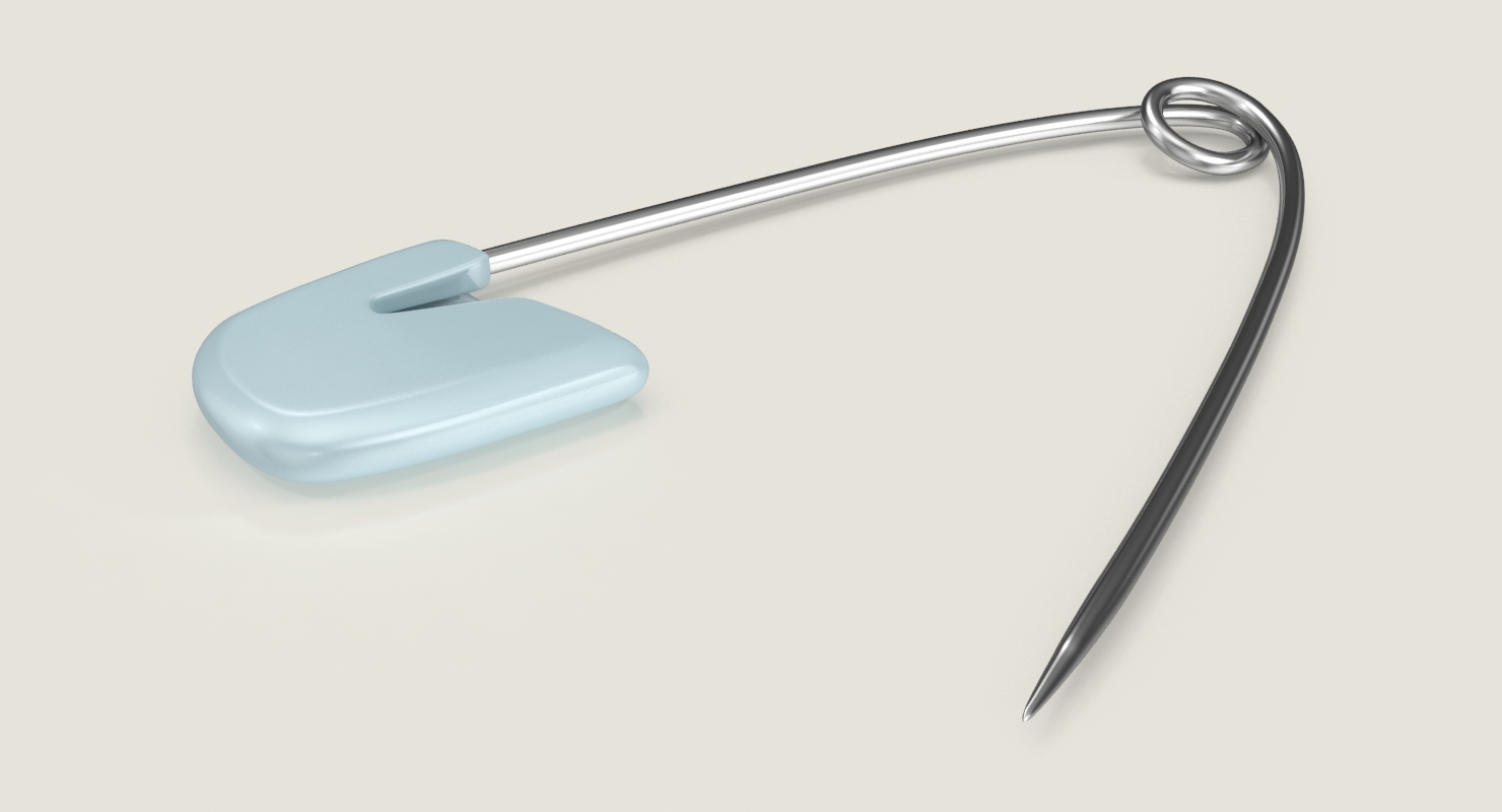 3d Diaper Pin Open