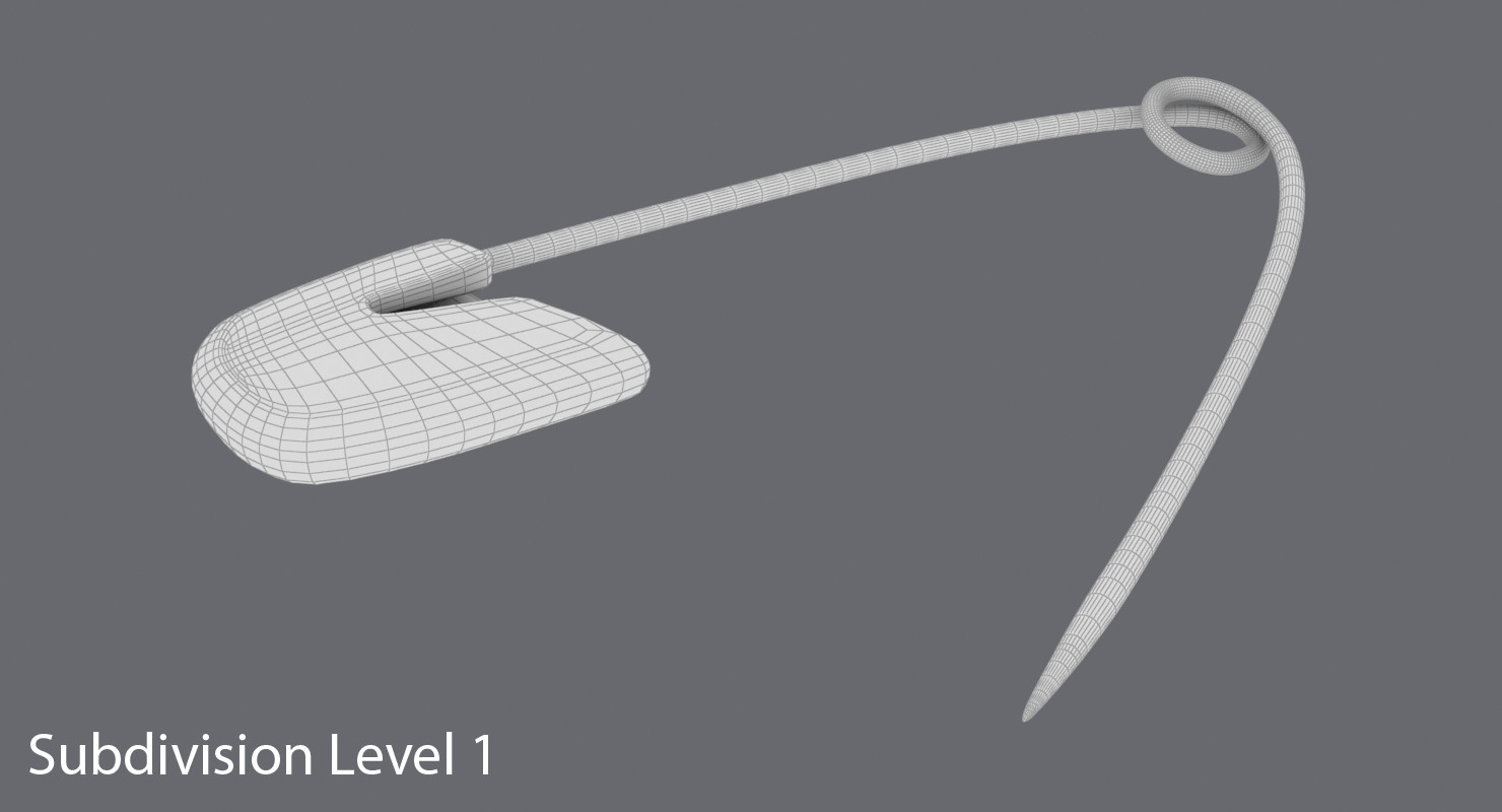 3d Diaper Pin Open
