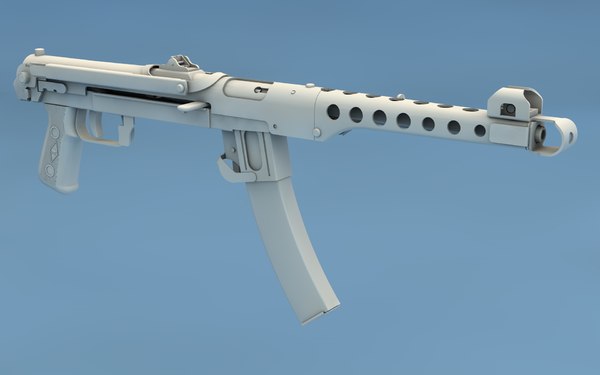 3d model pps-43 rifle