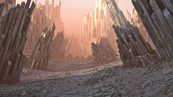 Alien forest tree 3D model - TurboSquid 1495336