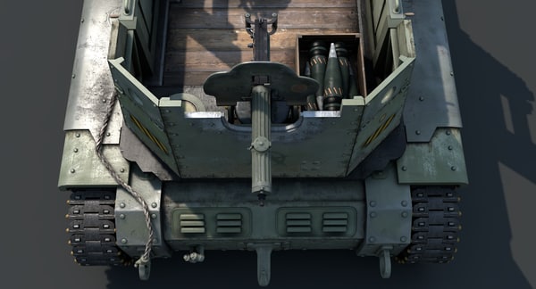 tank post apocalyptic 3d model