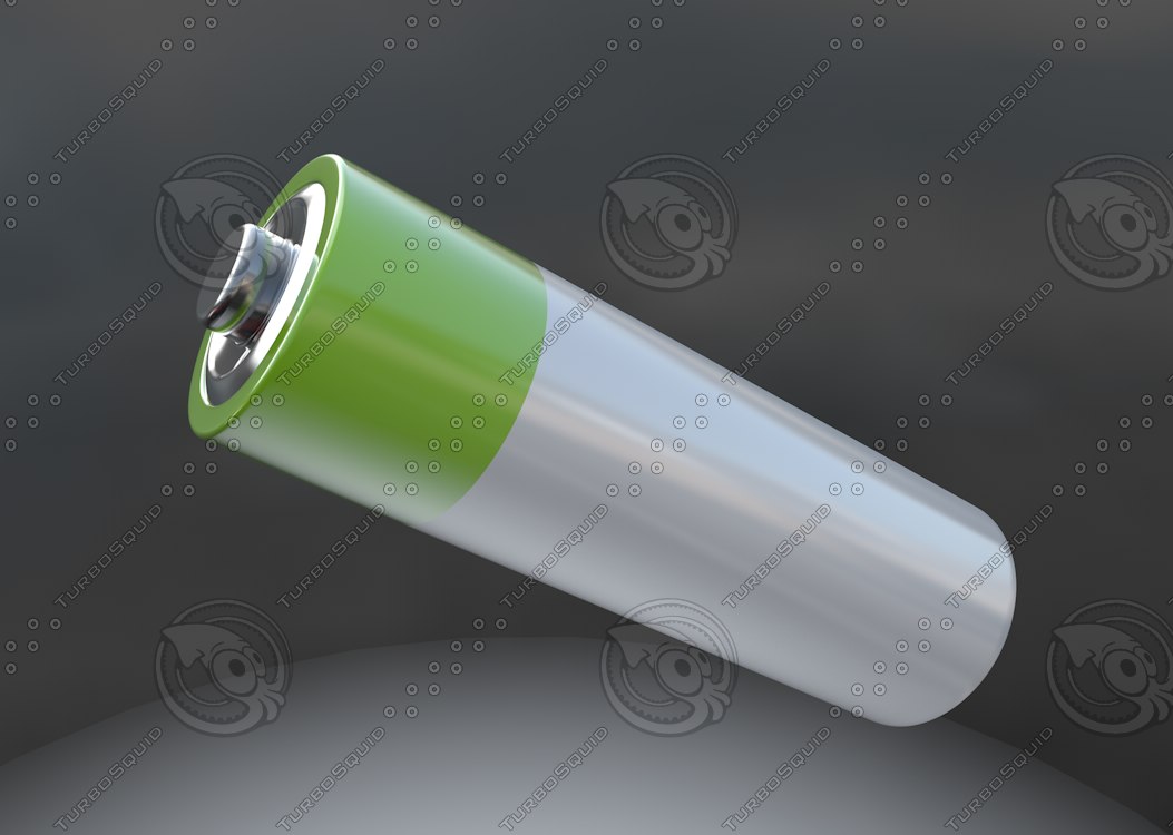 3d model battery cell