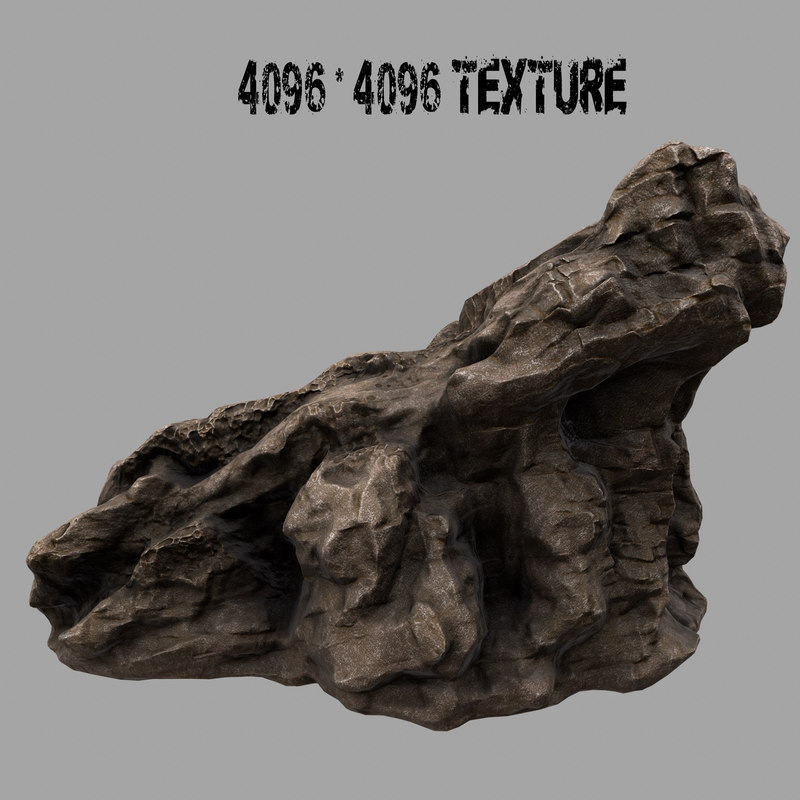 3d rock model