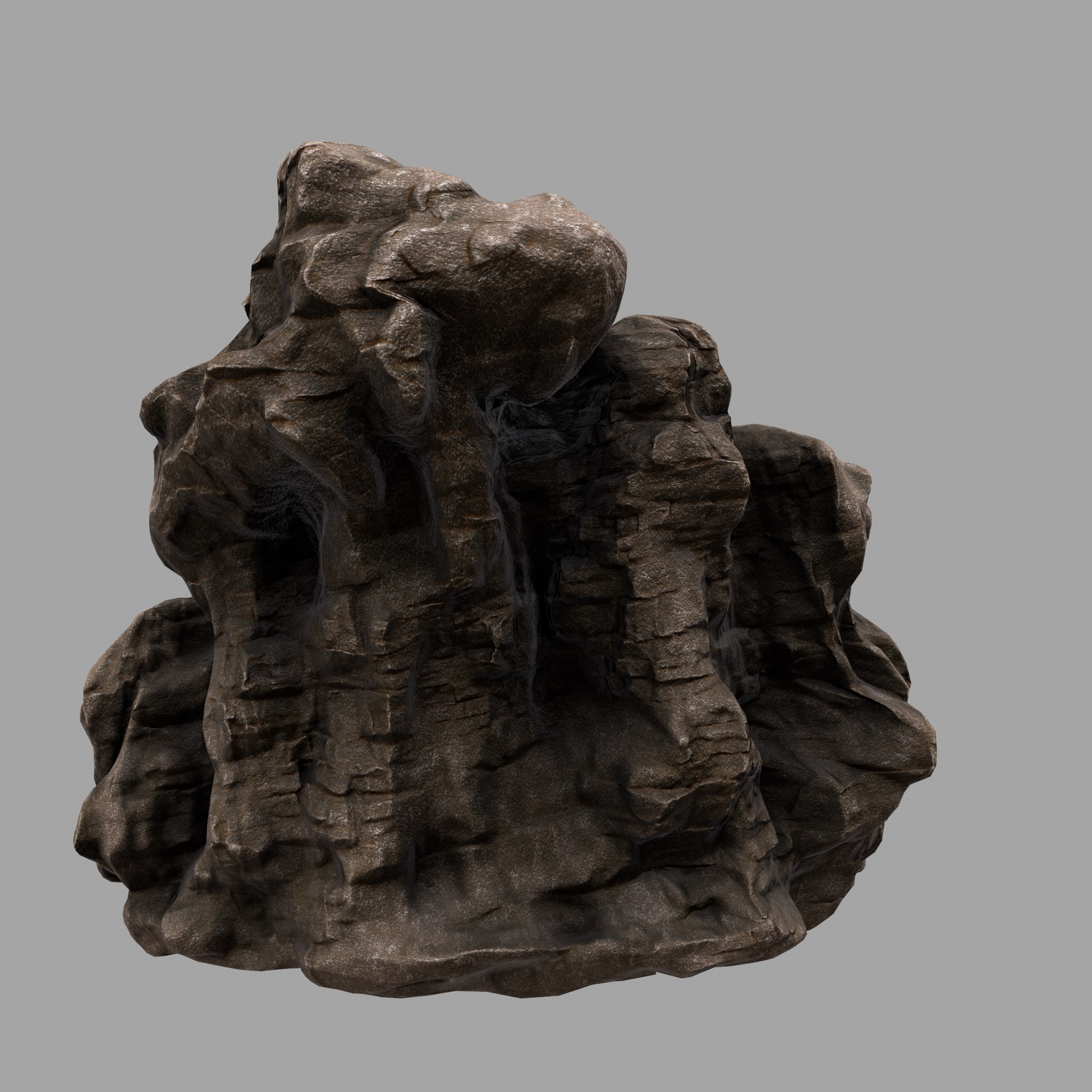 3d rock model