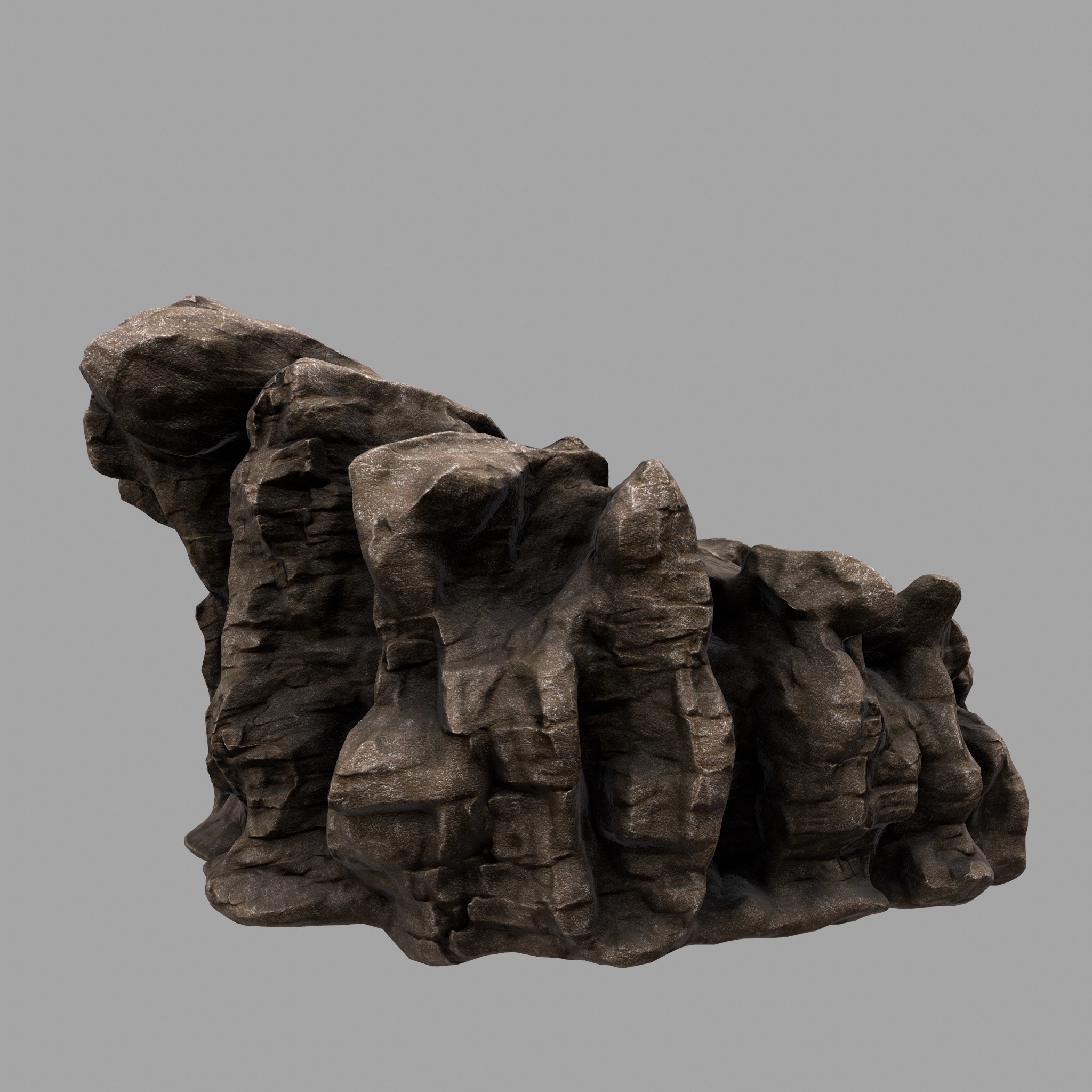 3d rock model