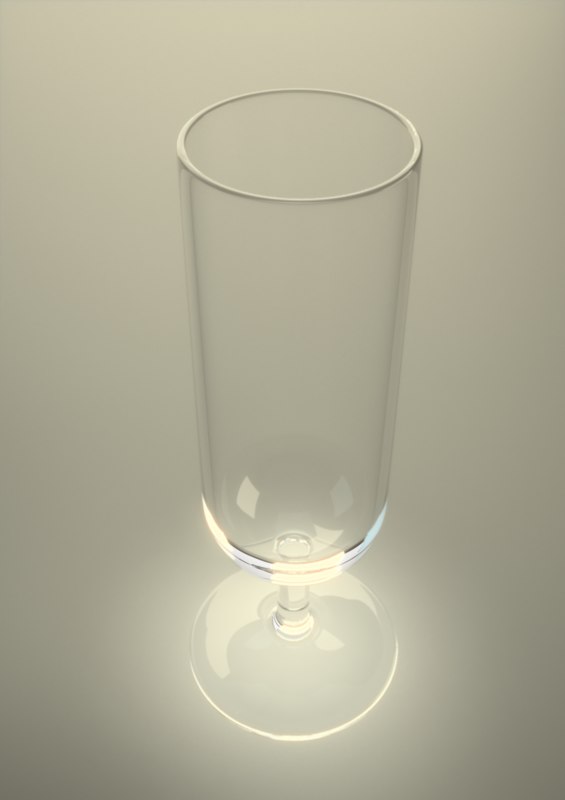 3d pousse glass cafe bar model