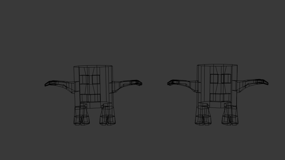 cartoon log character 3d 3ds