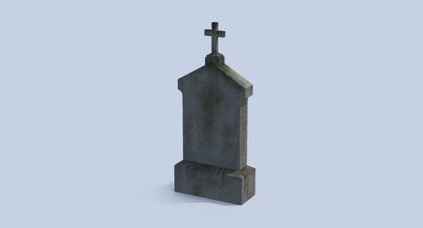 grave 3d model